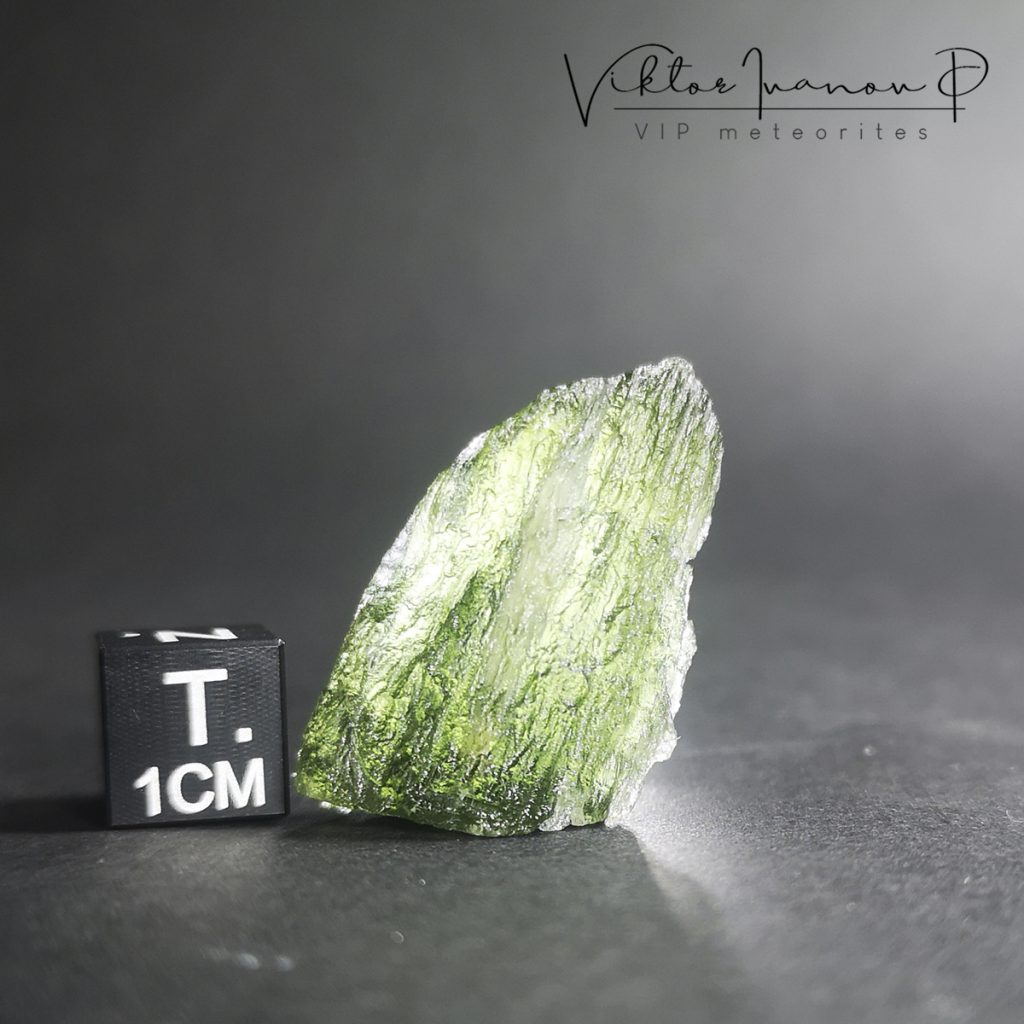 Moldavite. Meteorite impact. Tektite (5.84g) - VIP Meteorites