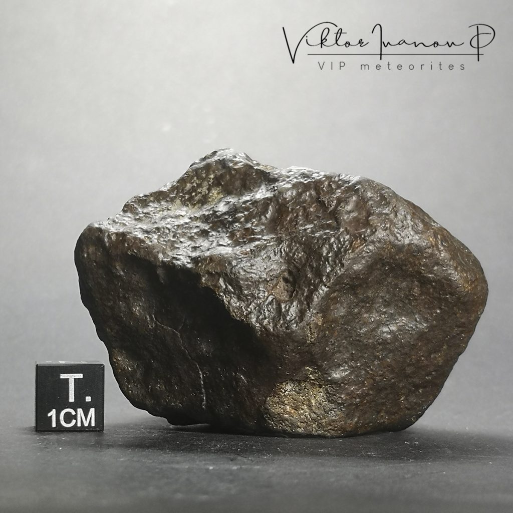 Ordinary chondrite meteorite. Primitive fusion crust (168.3g) - VIP ...