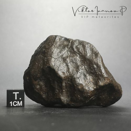 Ordinary chondrite meteorite. Primitive fusion crust (168.3g) - VIP ...